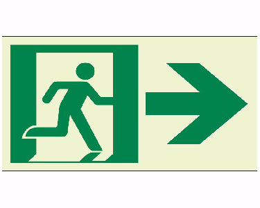 Directional Pathmarking Signs | EZ Glow